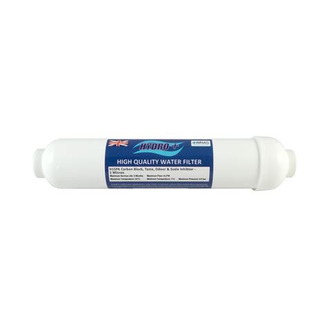 Hydro Carbon Block Inline Water Filters With Scale Inhibitor
