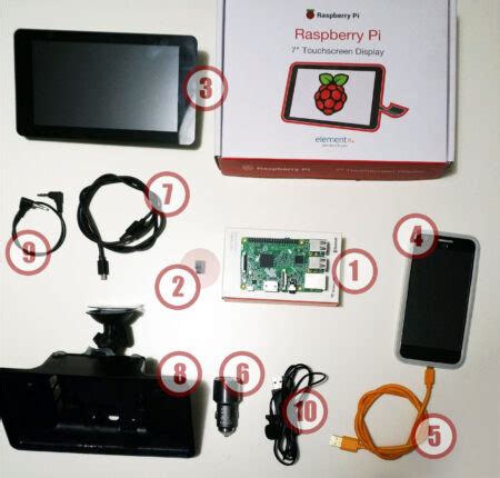 DIY In Car Entertainment Display Raspberry Pi
