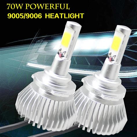 2 Pieceslot 90059006 Led Headlight 70w Ultra Brightness Car Led