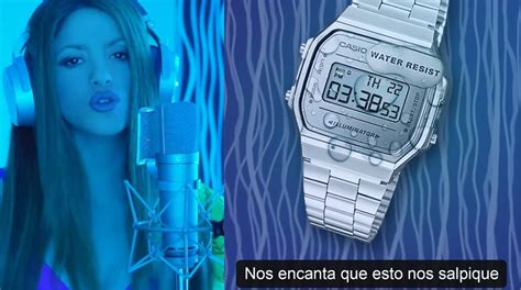 La Respuesta De La Marca Casio De Relojes A Shakira Se Hace Viral