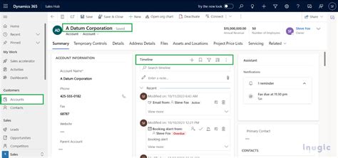 How To Bookmark Activities On The Timeline In Dynamics 365 C