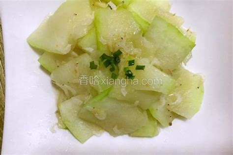 冬瓜虾皮的做法菜谱香哈网
