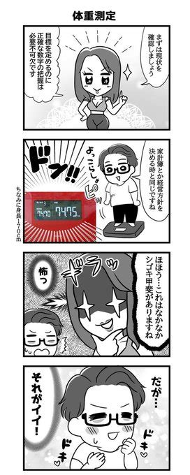 第2話『体重測定』 鬼軍曹ゆか様｜新宿〜8分東北沢パーソナルジム経営 さんのマンガ ツイコミ仮