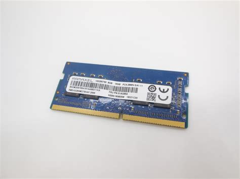 Оперативная память Ramaxel 8 ГБ DDR4 2666 МГц SODIMM RMSA3260MD78HAF-2666