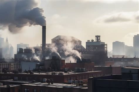 Environmental Problem Of Pollution Of Environment And Air In Cities Neural Network Ai Generated