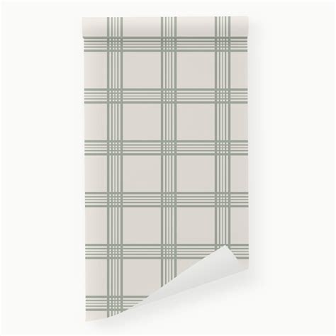 Classic Check Small Peel And Stick Removable Wallpaper Love Vs Design