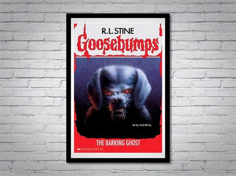 Goosebumps The Barking Ghost Book Cover Poster Art Etsy