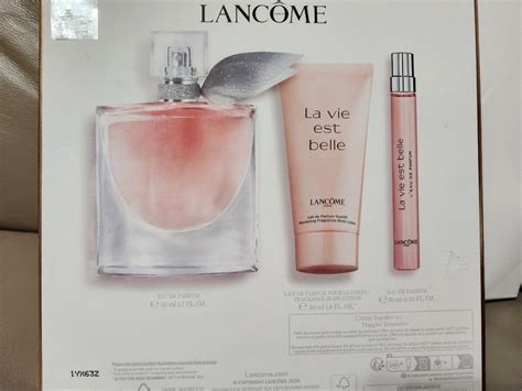 Limited Edition Lancome La Vie Est Belle Perfume Gift Set Beauty Personal Care Fragrance