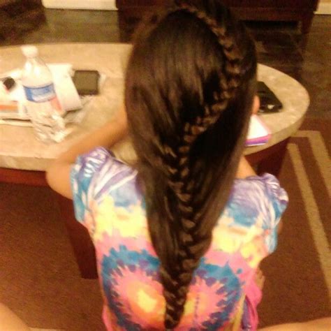 Lacy Waterfall French Braid Hair Creations Waterfall French Braid