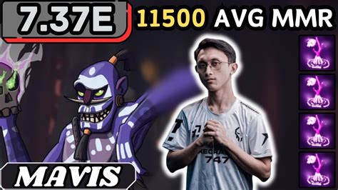 737e Mavis Witch Doctor Hard Support Gameplay 21 Assists Dota 2