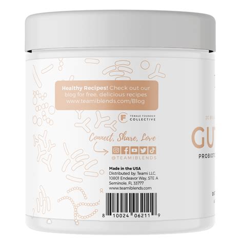 Teami Gut Love Probiotic Prebiotic Powder