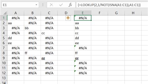How To Filter Multiple Columns Data To One Column In Excel Stack