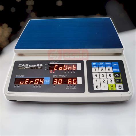 Promo SALE COUNTING SCALE CAS PRC KAP 30KG 1GR TIMBANGAN HITUNG PCS