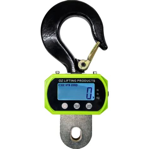 Oz Lifting Products® Dynamometer And Top Hook Assembly For 1 12 Ton Capacity Lever Hoists