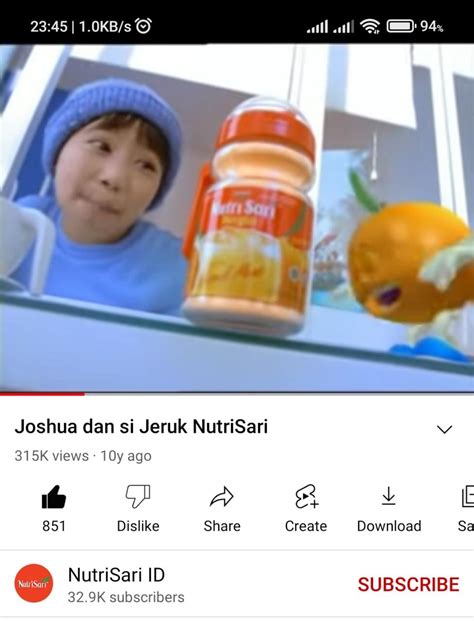 Nostalgia Iklan Tv Jadul Jelajah Mia Blogging