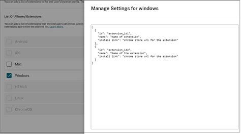 Manage Citrix Enterprise Browser Through Global App Configuration Service