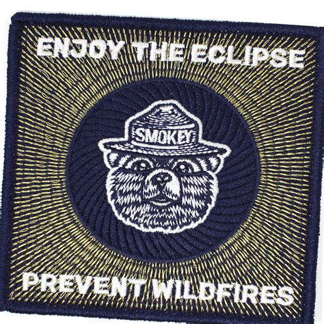 National Symbols Cache Eclipse Embroidered Patch