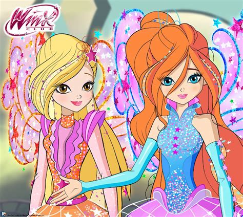 New Winx Season 8 Pic Bloom And Stella Cosmix Winx Club All