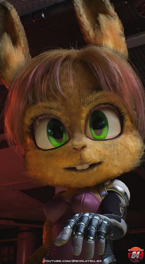 William Bowser Bunnie Rabbot Sonic Movie Style Fan Art