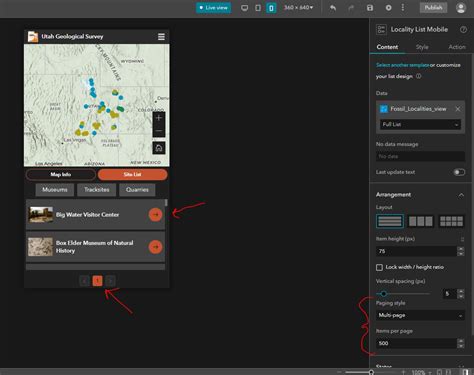 Can You Turn Off Lazy Load On List Widget Esri Community