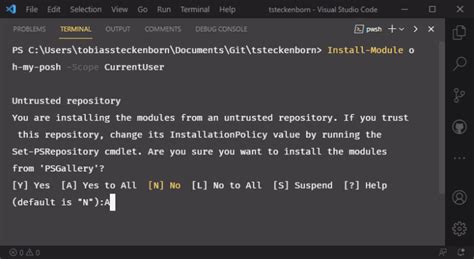 Beautify Your Windows Powershell In Visual Studio Code