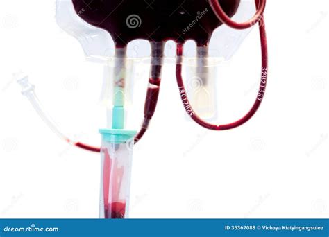 Bloedzak Stock Foto Image Of Achtergrond Geneeskunde 35367088
