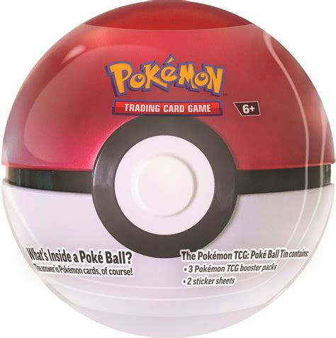 Customer Reviews Pokémon Trading Card Game Poké Ball Tin Styles May