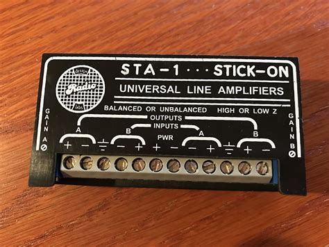 RDL Radio Design Labs STA Universal Line Amplifier Reverb