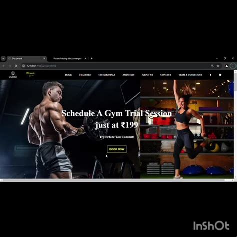khushi shrivas on linkedin building a gym clone website reminded me