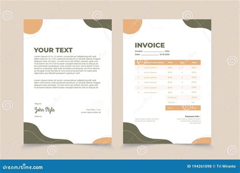 Invoice Template Wave