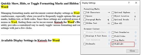 Quickly Show Hide Or Toggle Formatting Marks Paragraph Marks And Hidden Text In Word