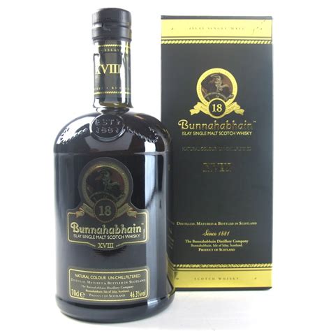 Bunnahabhain 18 Year Old Whisky Auctioneer