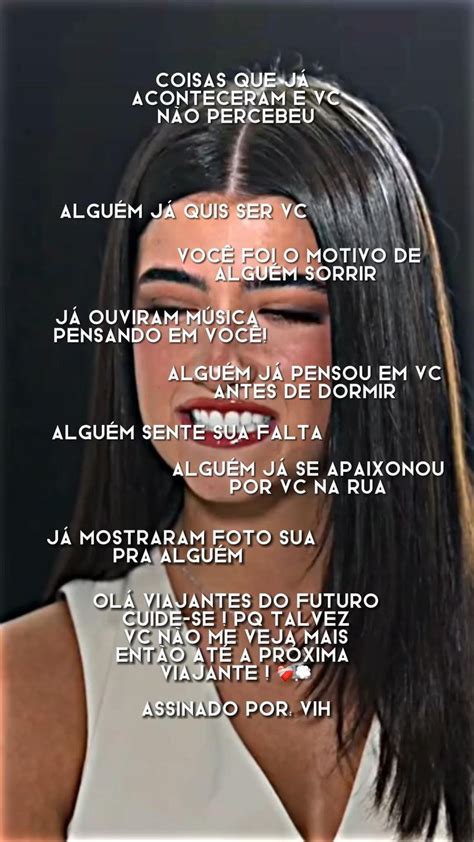 Pin de Vivi em Pins criados por você em 2023 Frases curtas de