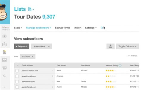 Using The MailChimp API To Access The Member Rating