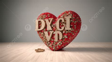 情人節的 3d 愛字心形 情人節快樂 愛的形狀 情人節背景圖片和桌布免費下載
