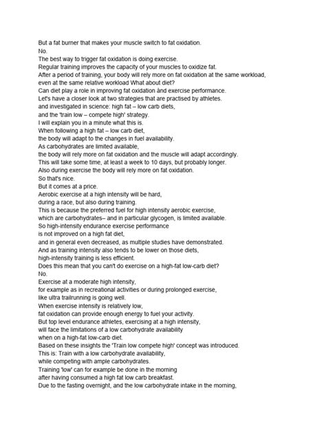 How To Oxidize Fat Pdf