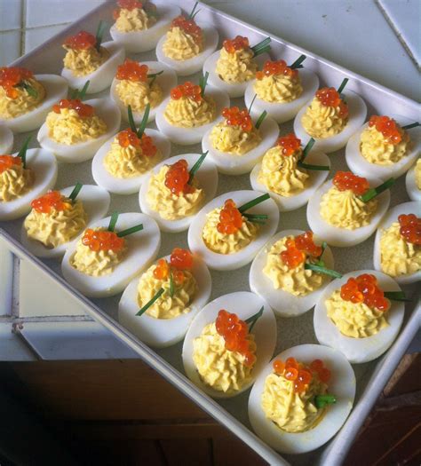 Salmon Roe Deviled Eggs Artofit