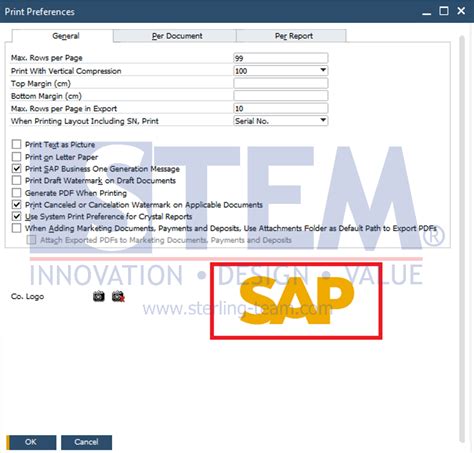 How To Change Company Logo In SAP Business One