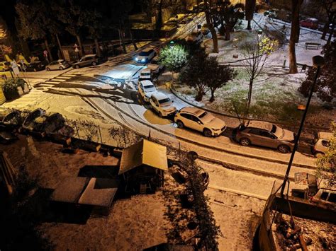 Forti Temporali In Liguria Savona Imbiancata Dalla Grandine