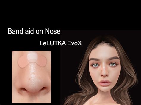 Second Life Marketplace Nose Band Aid Evox