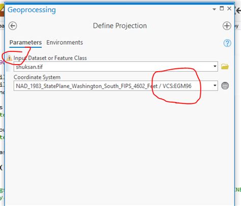 Vertical Datum Conversion In Arcgis Pro Not Recognizing Vertical