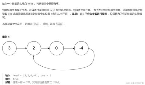 使用哈希和快慢指针检测链表环节点 csdn博客