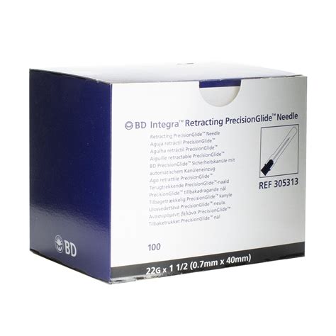 Needle Safety Sterile Bd Integra 100box Mcguff