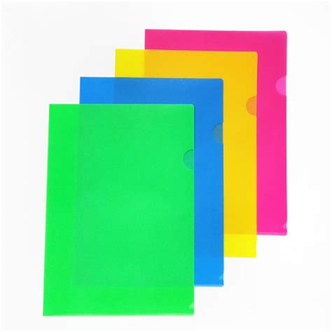 주문 A4 크기 Pp 플라스틱 명확한 L 모양 파일 폴더 Buy L 모양 파일 폴더클리어 파일 폴더a4 크기 파일 폴더