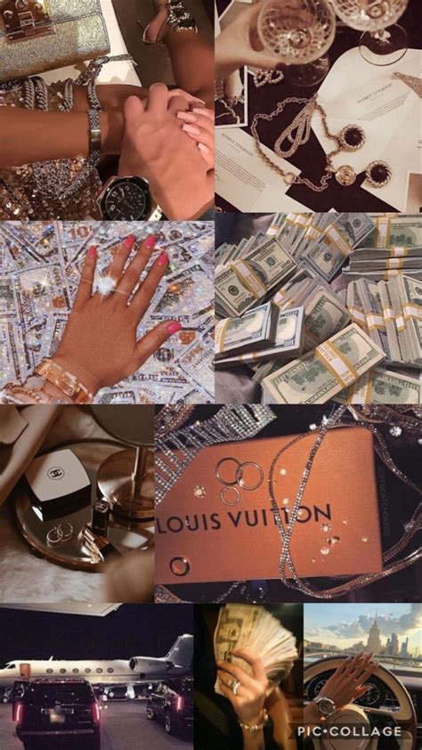 Rich Gurl Wallpaper Money Goals Aesthetic Wallpaper Money Collage