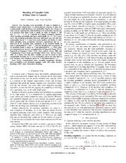 Download Decoding Of Expander Codes At Rates Close To Capacity PDF By Alexei Ashikhmin