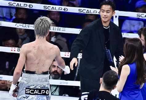 【ボクシング】那須川天心、武居由樹に「必ず僕も世界王者になるんで、いつかどこかで必ず戦いましょう」×武居「またこのリングで会いましょう