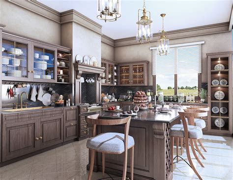 Classical Kitchen Behance