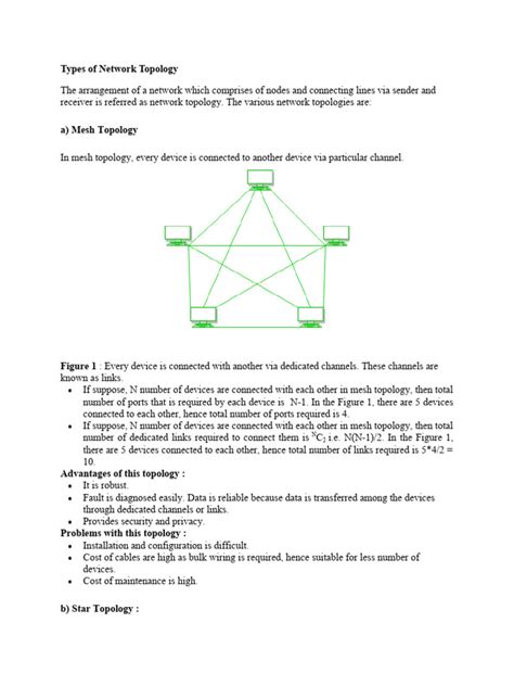 Unit 02 Network Topologies And Networking Devices Pdf Network Topology Network Switch