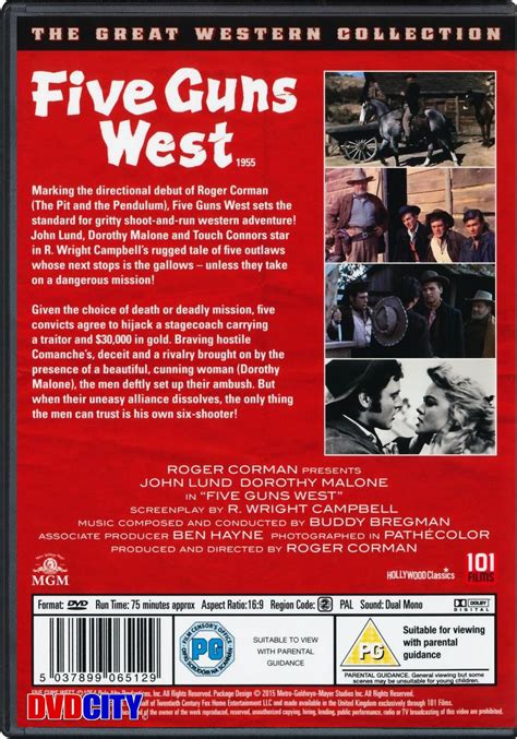 Five Guns West 1955 Dvdcity Dk